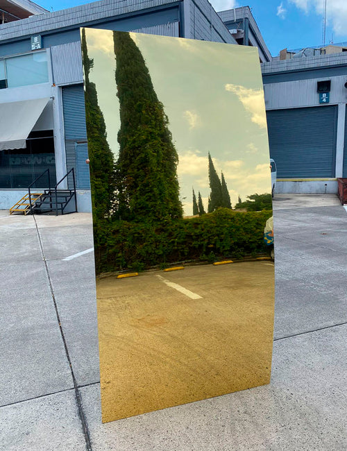 Lámina BCC Color Dorado Espejo 2.4*1.2 m