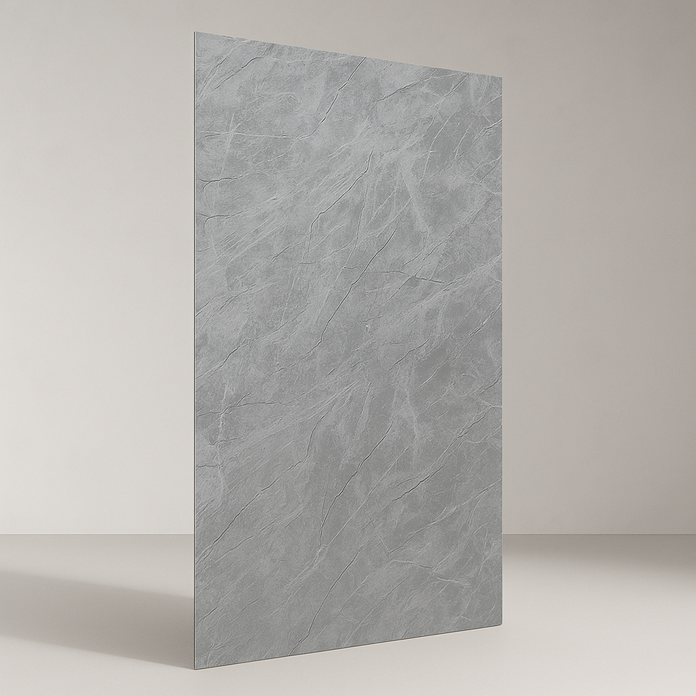 Lámina PVC tipo Mármol color Gris