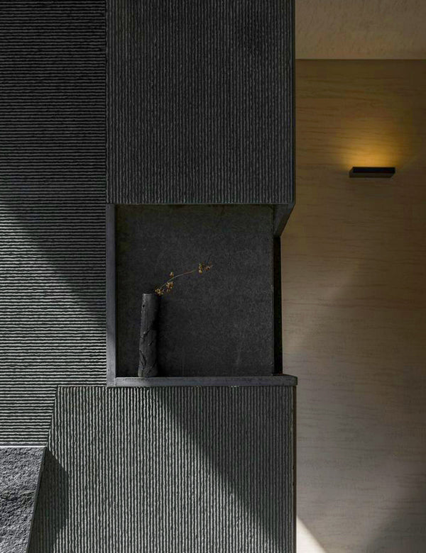 Piedra Flexible Concreto Rayado Crema 2.800mm x 995