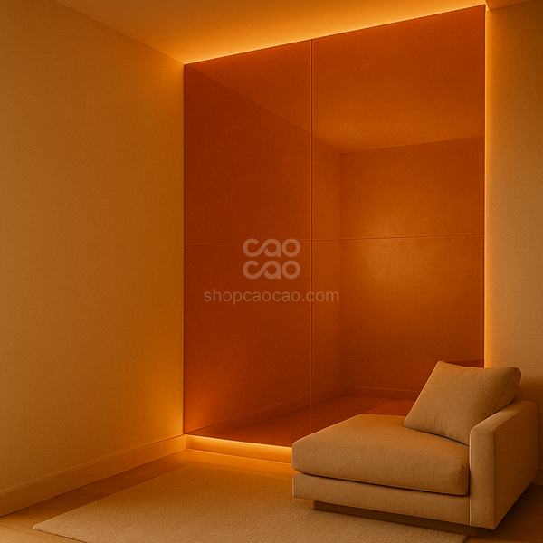 Lámina BCC Color Cobre Espejo (5) 2.4*1.2 m.