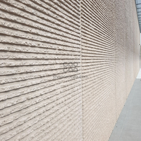 Piedra Flexible Concreto Rayado Crema 2.8x0.99 | Panel Decorativo Cao Cao