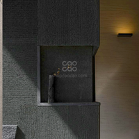 Piedra Flexible Concreto Rayado Crema 2.8x0.99 | Panel Decorativo Cao Cao