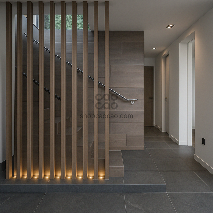 Viga Interior WPC 50x100x2900mm Color Nogal