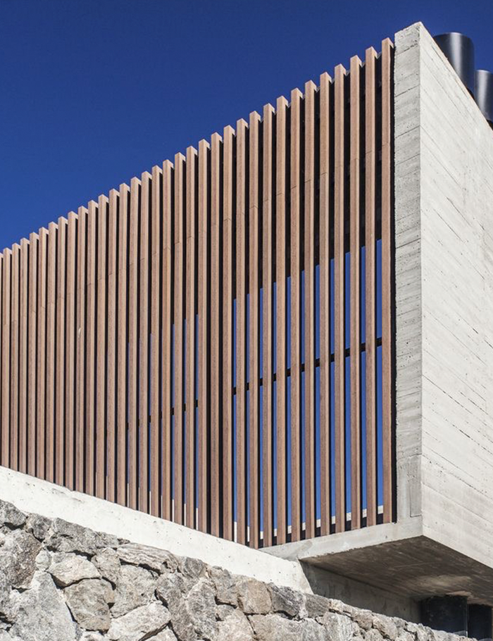 Viga Exterior 120x62 Color Teca